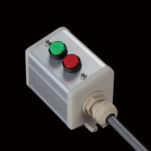 製品検索 | SBOX-50x57(D)-照光式押ボタン（丸形）2点/オムロン製付-1m配線済 | SUS FA Factory Automation