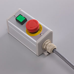 製品検索 | SBOX-50x57(D)-非常停止+押ボタン/富士電機製付-1m配線済 | SUS FA Factory Automation